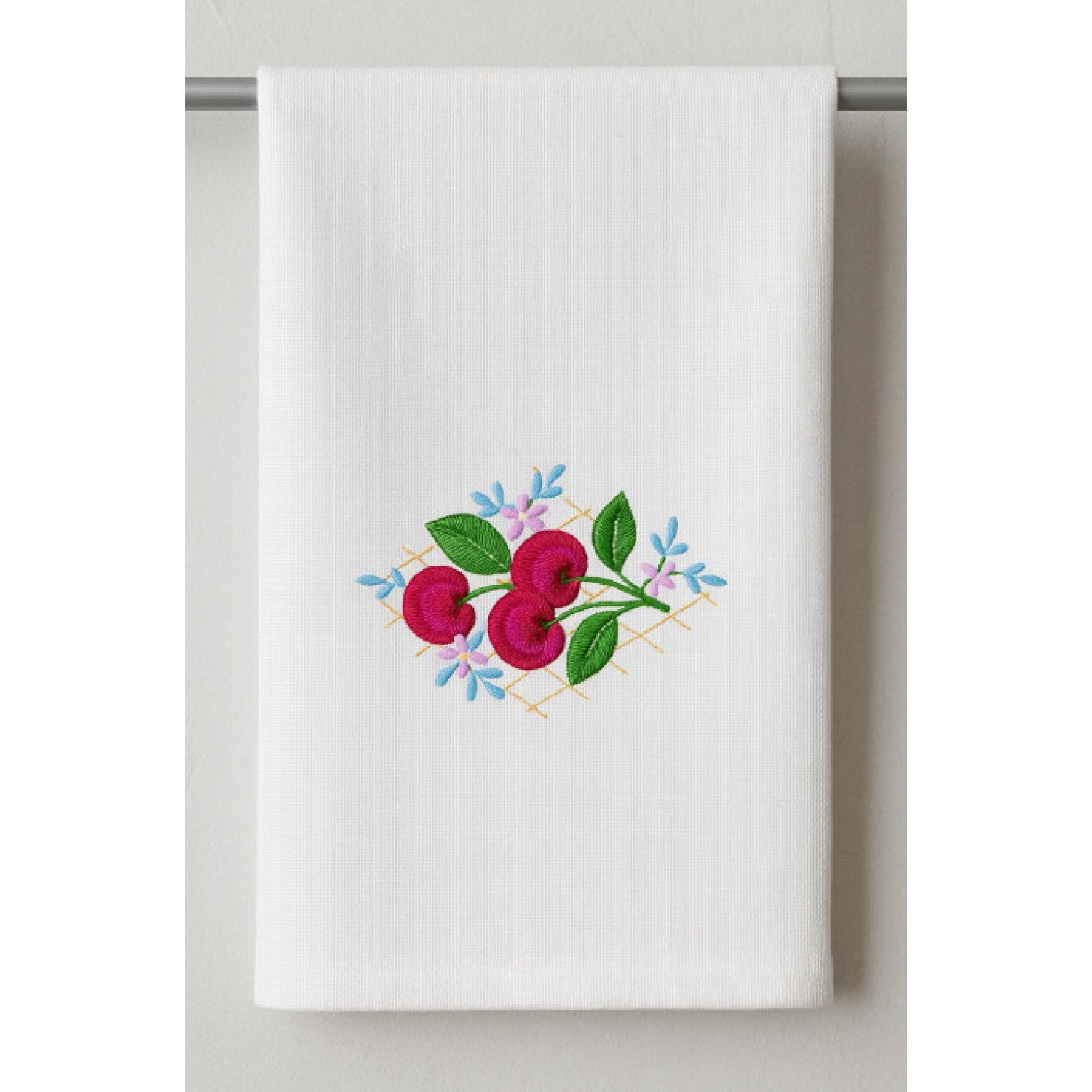 Cherry Embroidery Design