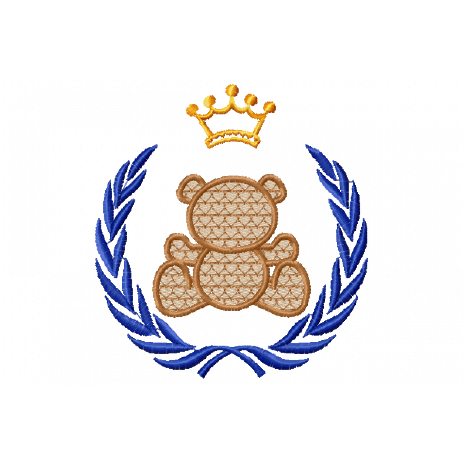 Baby Bear Embroidery Design