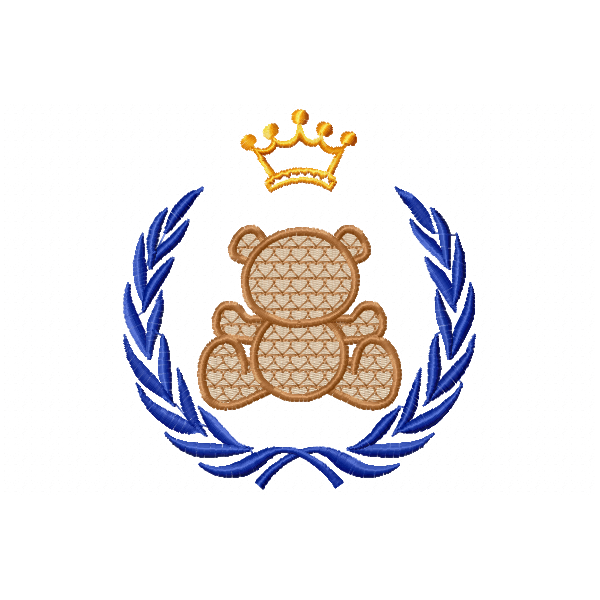 Baby Bear Embroidery Design
