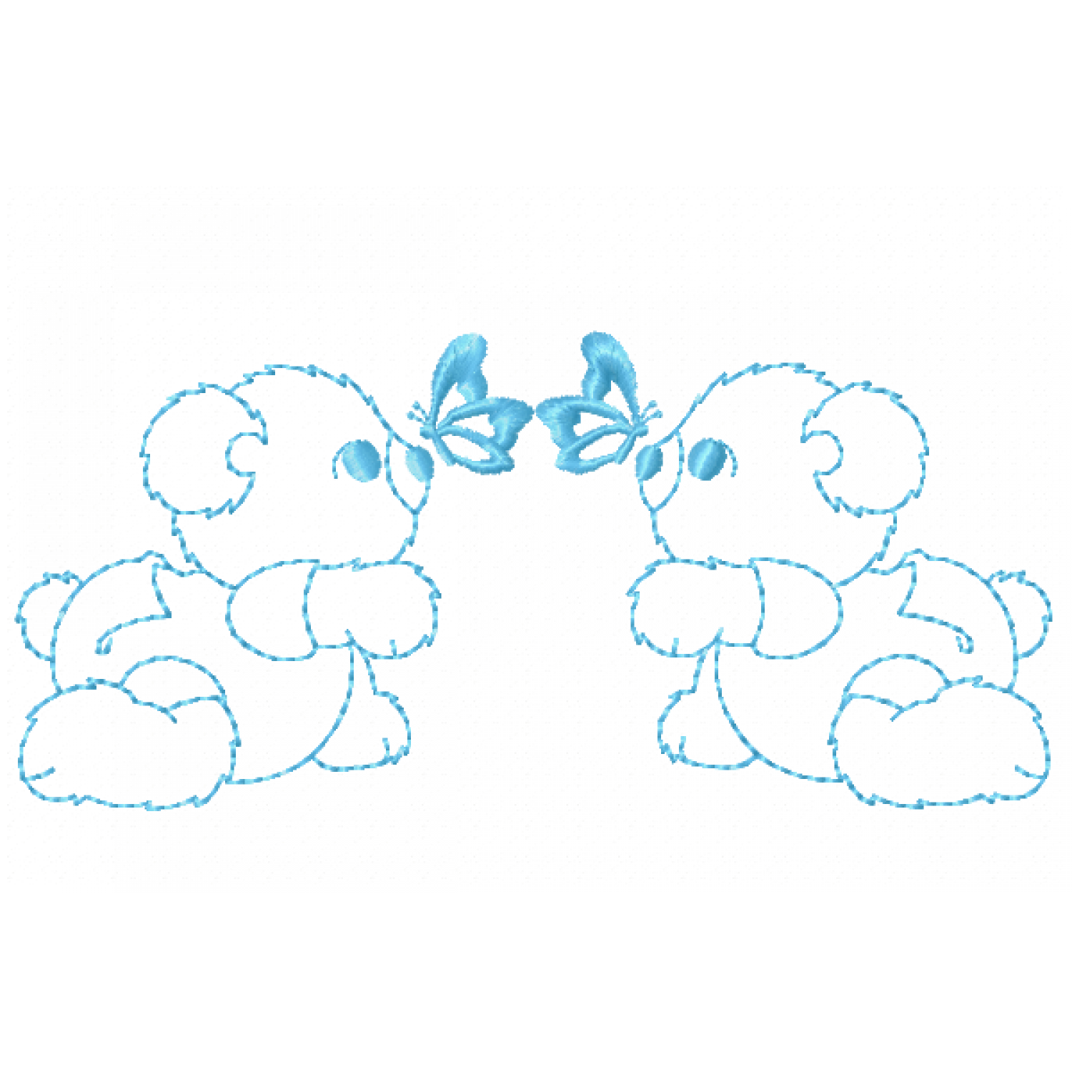 Baby teddy Embroidery Design