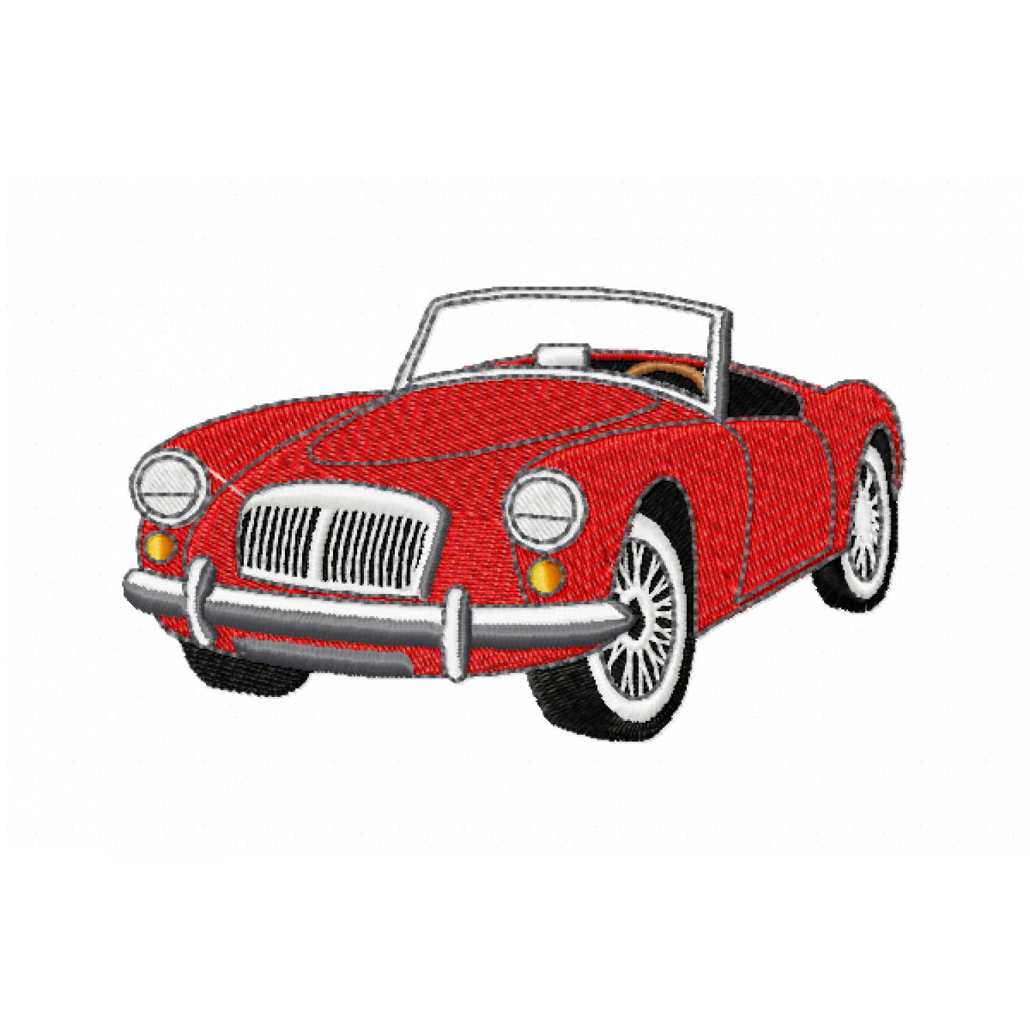 Car Embroidery Design