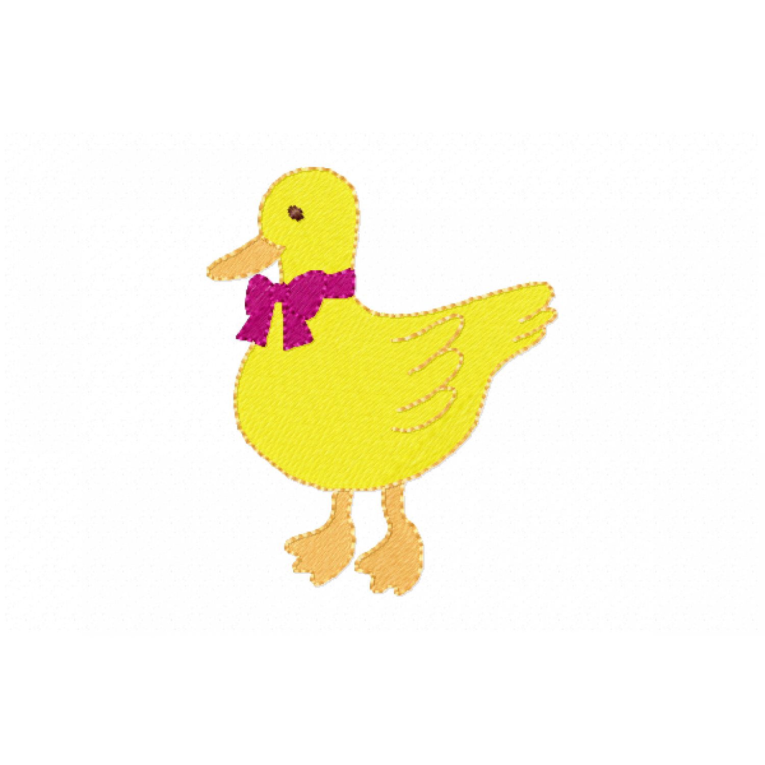Duck Embroidery Design
