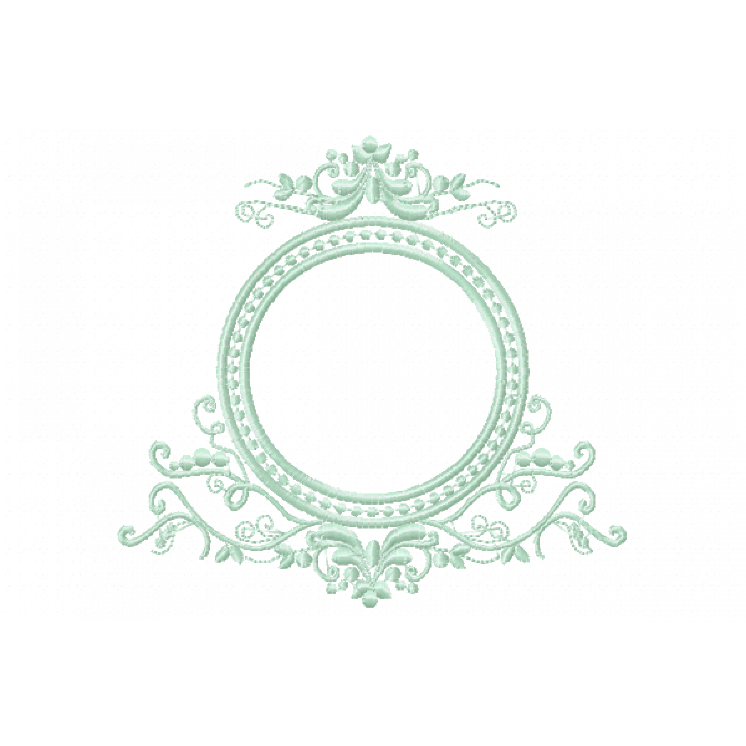 Frame Embroidery Design