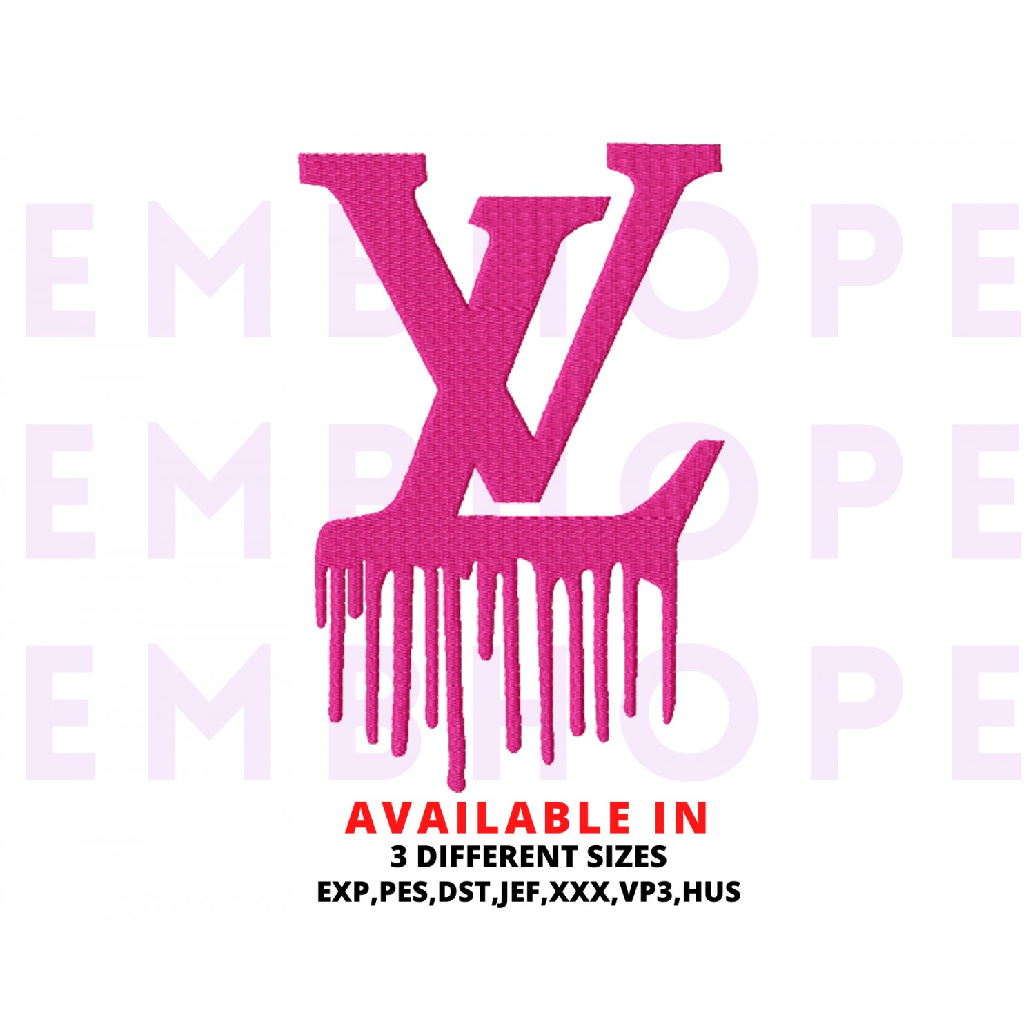 LV Embroidery Design