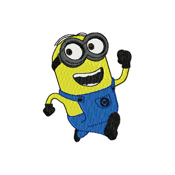 Minion Embroidery Design