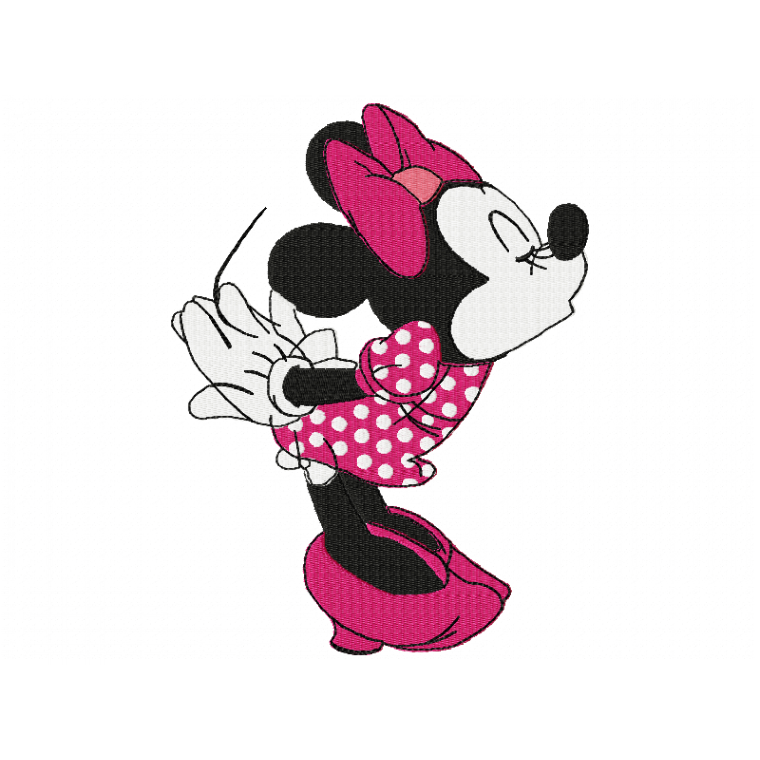 Minnie Embroidery Design