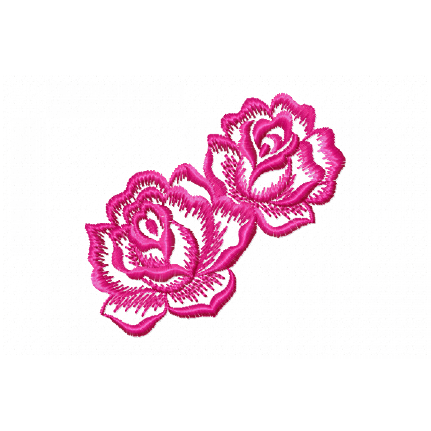 Rose Embroidery Design