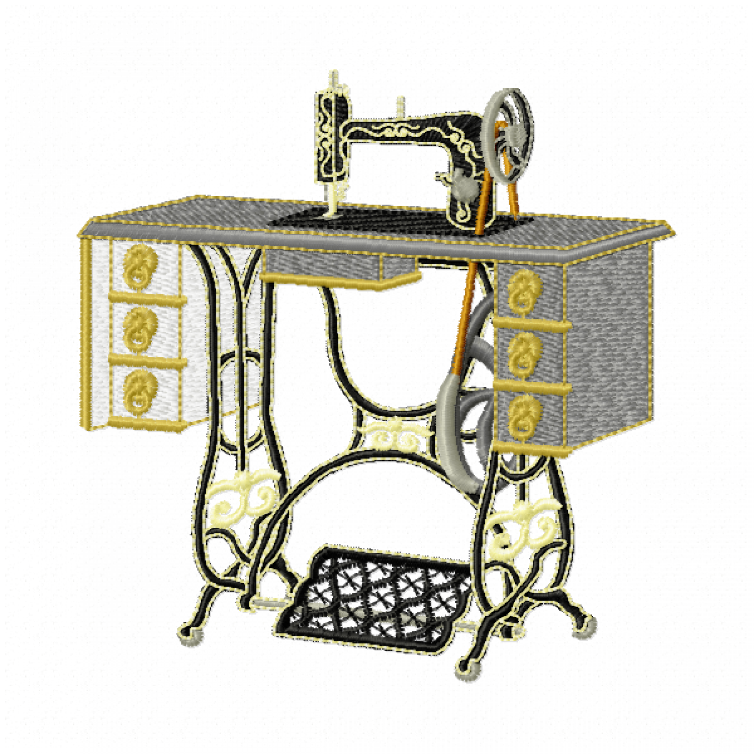 Sewing machine Embroidery Design