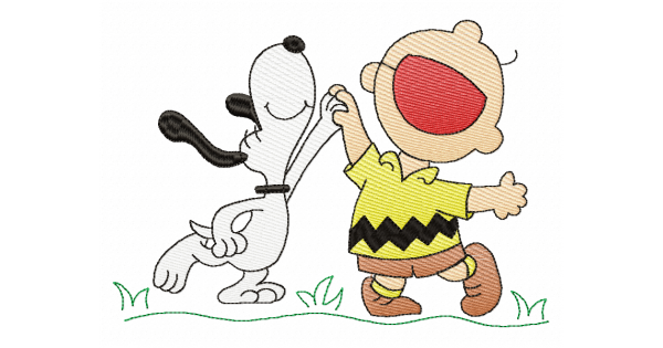 Snoopy Embroidery Design
