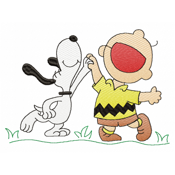 Snoopy Embroidery Design