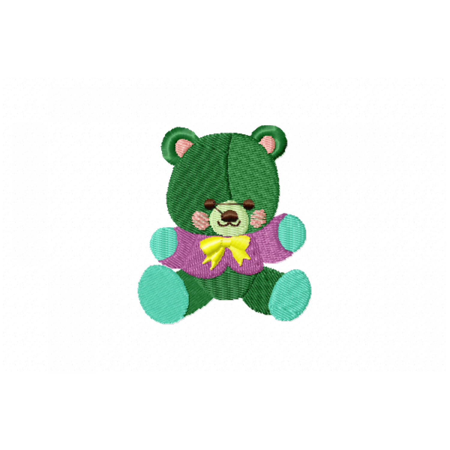 Teddy Embroidery Design