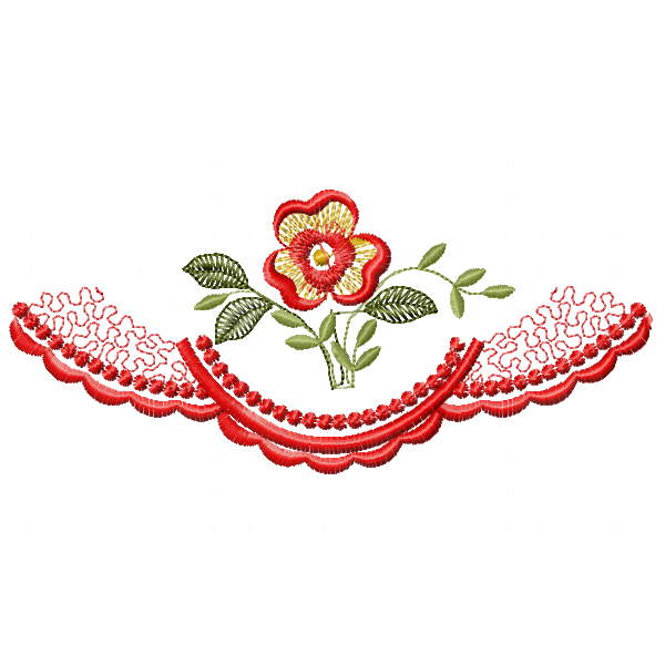 Rosale Embroidery Design